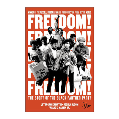 英文原版 Freedom The Story of the Black Panther Party 黑豹党的故事 国际扫盲协会图书奖 英文版 进口英语原版书籍