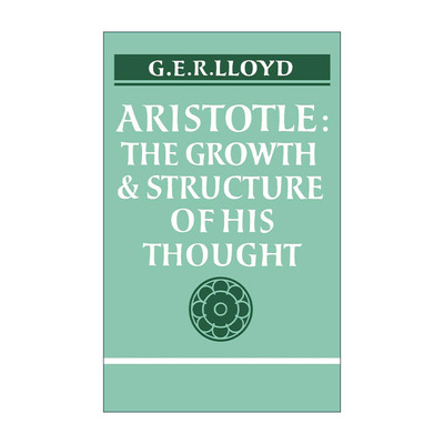 英文原版 Aristotle 亚里士多德 思想的发展和结构 杰弗里·E·R·劳埃德 英文版 进口英语原版书籍