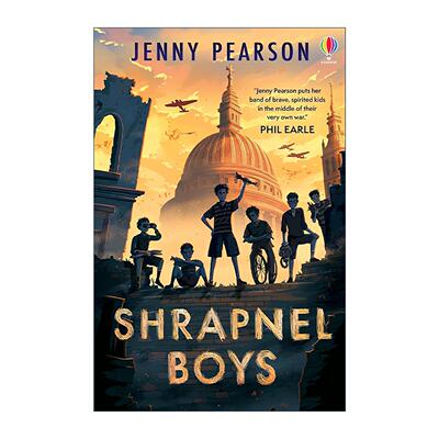 英文原版 Shrapnel Boys 弹片男孩 尤斯伯恩儿童二战历史小说 英文版 进口英语原版书籍