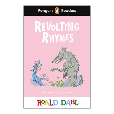 英文原版 Penguin Readers Level 2 Roald Dahl Revolting Rhymes 企鹅分级阅读2级 罗尔德达尔 反叛的童谣 进口英语原版书籍
