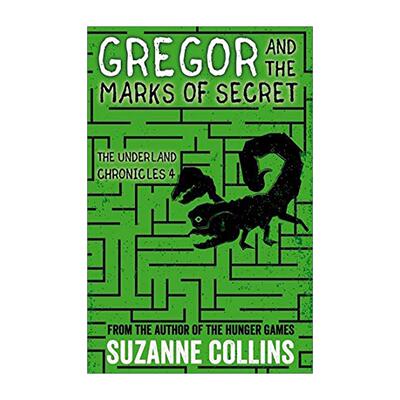 英文原版 The Underland Chronicles 4 Gregor and the Marks of Secret 地下城4 神秘印记 儿童奇幻小说 英文版 进口英语原版书籍