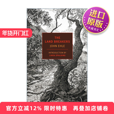 英文原版 The Land Breakers 陆地破坏者 历史小说 John Ehle 英文版 进口英语原版书籍