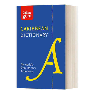 英文原版 Collins Gem Caribbean Dictionary 柯林斯加勒比语英语小词典 英文版 进口英语原版书籍
