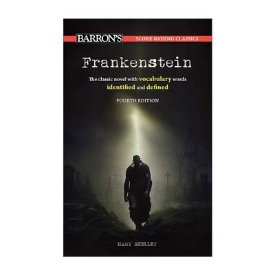 英文原版 Score-Raising Classics Frankenstein 提分经典书之科学怪人 第4版 扩展SAT ACT AP词汇 提高成绩 进口英语原版书籍