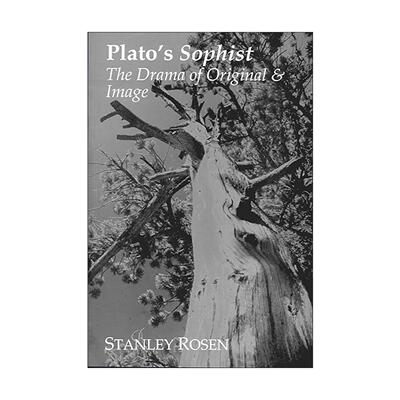 英文原版 Plato's Sophist 柏拉图的智术师 原物与像的戏剧 哲学 波士顿大学荣休教授斯坦利?罗森 英文版 进口英语原版书籍