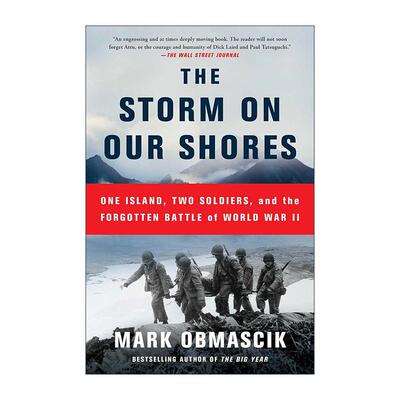 英文原版 The Storm on Our Shores 我们海岸的风暴 一座岛屿 两名士兵以及二战中被遗忘的战役 英文版 进口英语原版书籍