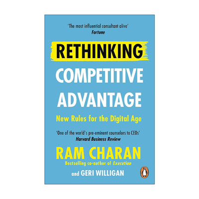英文原版 Rethinking Competitive Advantage 重新思考竞争优势 数字时代的新规则 拉姆·查兰 英文版 进口英语原版书籍