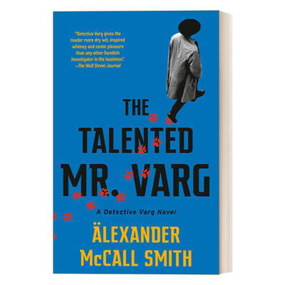 英文原版 The Talented Mr. Varg Detective Varg 02 侦探瓦格系列2 天才瓦格先生 Alexander McCall Smith 英文版 进口英语书籍