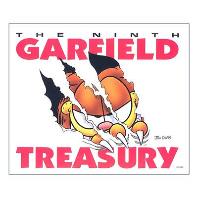 英文原版 Ninth Garfield Treasury 加菲猫 第九个宝库 搞笑漫画汇编 Jim Davis 英文版 进口英语原版书籍
