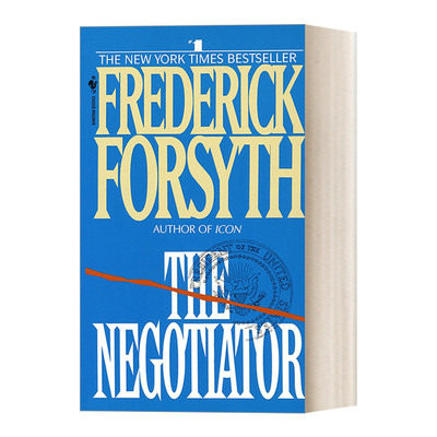 英文原版 The Negotiator 谈判者 惊悚悬疑间谍小说 Frederick Forsyth 英文版 进口英语原版书籍