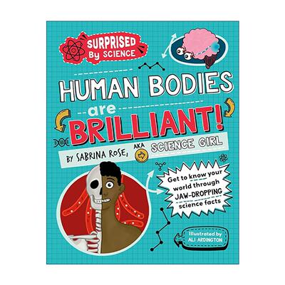 英文原版 Surprised by Science Human Bodies are Brilliant科学的惊喜 人体奥秘工坊 儿童自然科学科普百科绘本进口英语原版书籍