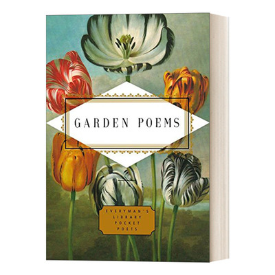 英文原版 Garden Poems Everyman's Library Pocket Poets Series 园林诗歌 人人图书馆精装收藏版 John Hollander 进口英语书籍