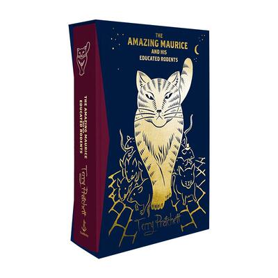 英文原版 The Amazing Maurice and his Educated Rodents 碟形世界 猫和少年魔笛手 盒装豪华版精装 英文版 进口英语原版书籍