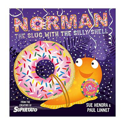 英文原版 Norman the Slug with a Silly Shell 诺曼是长着愚蠢壳的鼻涕虫 周年版绘本 英文版 进口英语原版书籍
