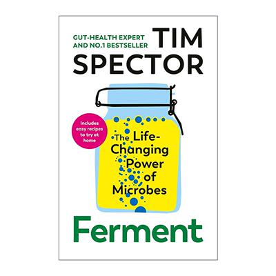英文原版 Ferment 发酵 健康与饮食指南 Tim Spector 英文版 进口英语原版书籍