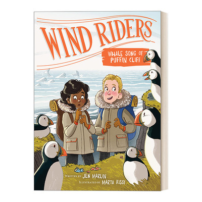 英文原版 Wind Riders #4 Whale Song of Puffin Cliff 风之骑士4 英文版 进口英语原版书籍