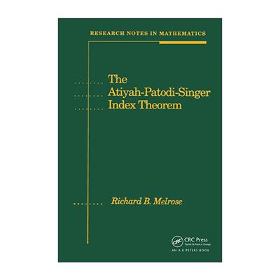 英文原版 The Atiyah-Patodi-Singer Index Theorem 阿蒂亚-辛格指标定理 精装 英文版 进口英语原版书籍