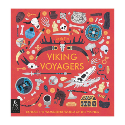 英文原版 Viking Voyagers 维京航海者 历史科普百科 英文版 进口英语原版书籍