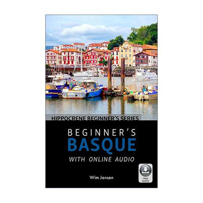 原版 Beginner's Basque with Online Audio 带在线音频的初级巴斯克语教程 进口原版书籍