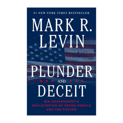 英文原版 Plunder and Deceit 民主的假面 即将逝去的美国光环 马克·莱文 英文版 进口英语原版书籍