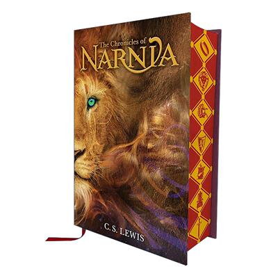 英文原版 The Chronicles of Narnia 纳尼亚传奇7合1 豪华精装刷边版 英文版 进口英语原版书籍