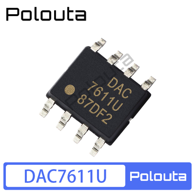Polouta DAC7611U DAC7611 SOP8 贴片芯片12位串行输入数模转换器