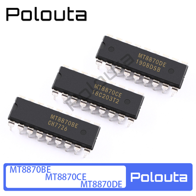 Polouta MT8870DE MT8870CE MT8870BE DIP-18 集成DTMF接收机