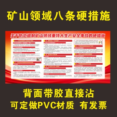 硬措施内容八条宣传栏