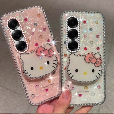 秋冬闪钻少女款适用三星GalaxyZFold6手机壳小众ZFold3/2026年zfold7保护套W25Flip软壳W24Flip外壳ZFold5