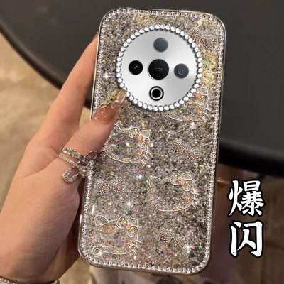 高级爆闪水钻适用vivoY300手机壳小众Y500s防摔X200外壳Y500i硅胶VivoX23幻彩版高级感VivoX23/2026年X80网红