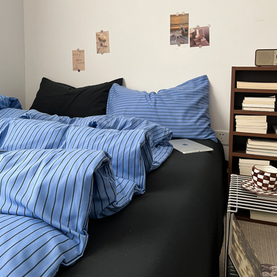 A类全棉床上四件套学生宿舍款