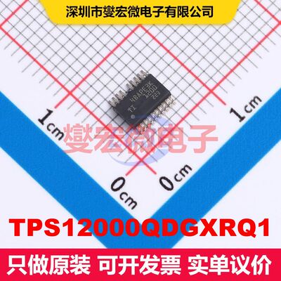 TPS12000QDGXRQ1 VSSOP-19 闸极驱动器 电源管理 集成芯片IC