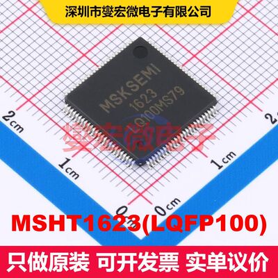 MSHT1623(LQFP100) LQFP-100(14x14) 显示驱动器 电源管理 集