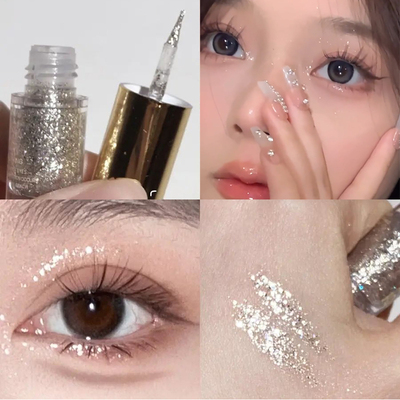 ooo液体眼影月牙泉爆闪埃菲铁塔