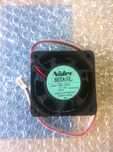 Nidec 6cm D06T-12TS2 DC:12V 0.25A 两线6厘米超静音散热风扇