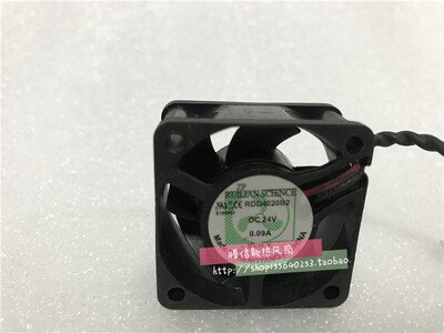 台湾颀瑞联 RDD4020B2 RDH6025B2  24V 双滚珠变频器风扇