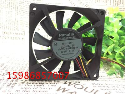 原装松下Panaflo 8015 24V 0.19A/0.17A FBA08T24H 8CM散热风扇
