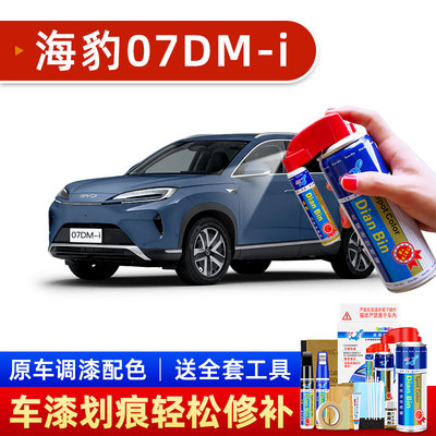 海豹07dm-i汽车油漆刮蹭痕修补漆