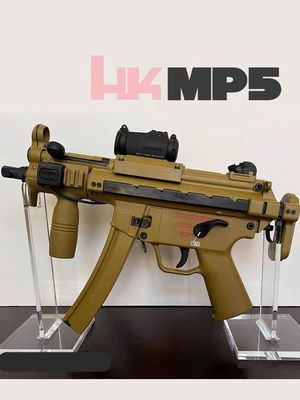 激趣mp5k金属波箱电动玩具枪