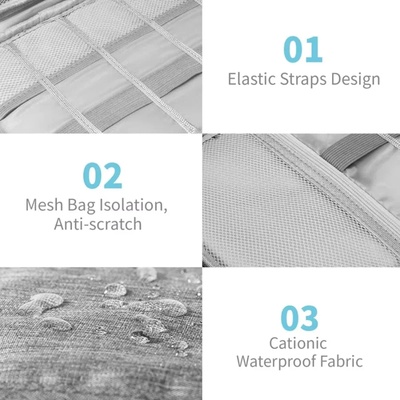 NNBILI Cable Storage Bags System Kit Case USB Charger Data