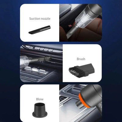 Wireless Car Vacuum Cleaner 120W Cordless Dust Handheld Aut