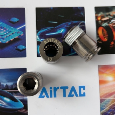 亚德客全金属螺纹直通