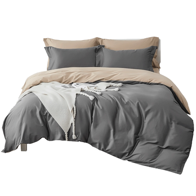 纯色纯棉被套单件全棉儿童单人