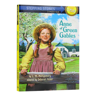 [] Anne of Green Gables 绿山墙的安妮 兰登经典文学初级章节书 Stepping Stone Book Classic 英文原版 中图原版