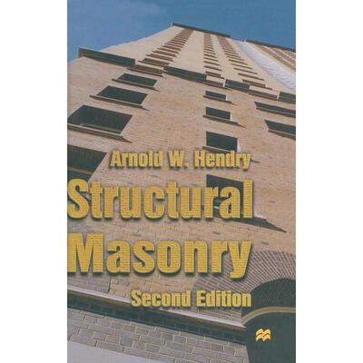 预售 Structural Masonry英文原版 Bloomsbury