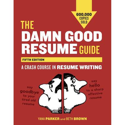 预售 The Damn Good Resume Guide  Fifth Edition企鹅兰登 英文原版