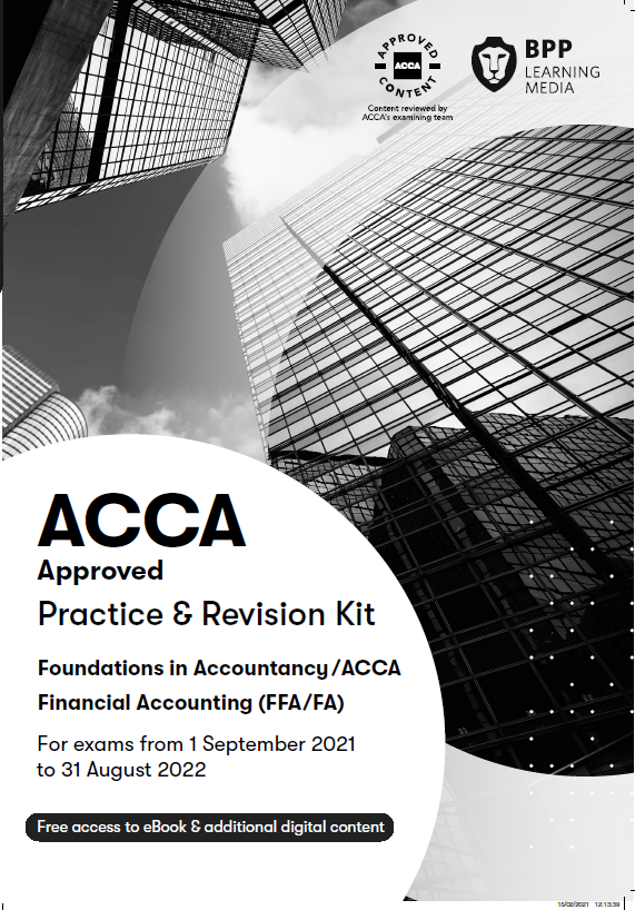 [对应F3练习册]FIA/ACCA Financial Accounting(FFA) Practice& Revision Kit—适用至 ...