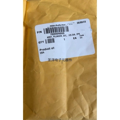 Waters柱塞杆700009000 Plunger Assembly .125 Dia UPC2 (2/pk)