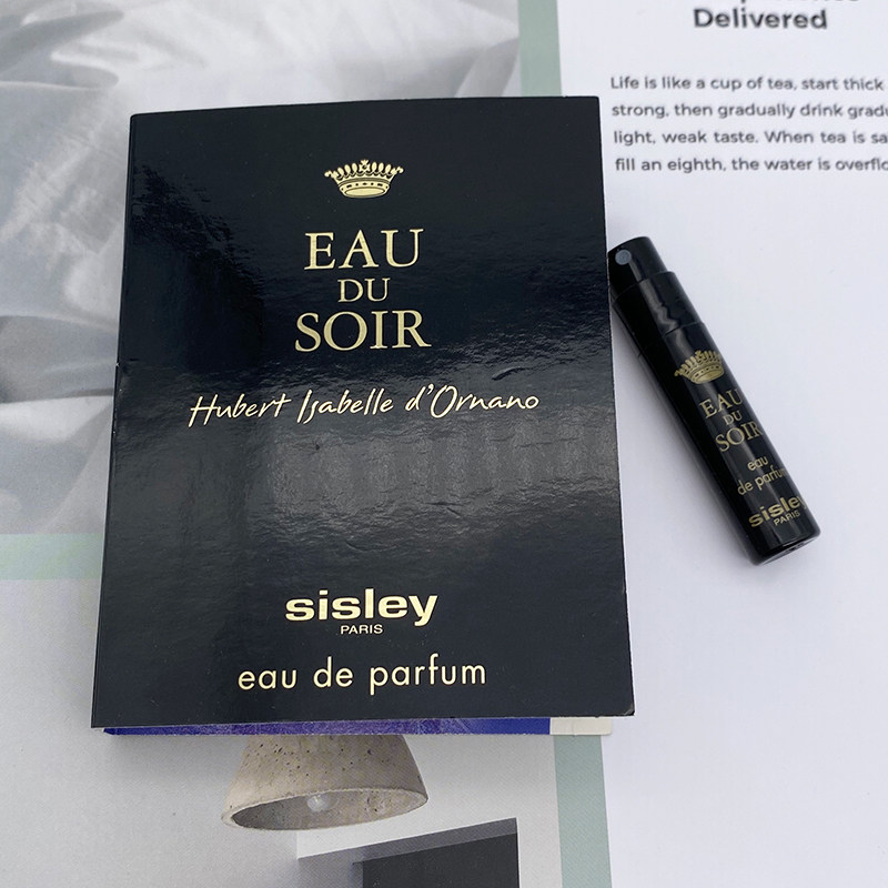 Sisley希思黎Eau du Soir夜幽情怀女士试管香水小样1.4ml带喷EDP
