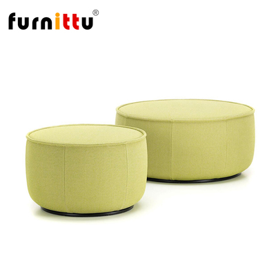 furnittu创意设计师家具北欧圆形脚踏mariposa ottoman矮墩